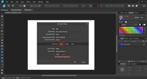 How To Make a Transparent Background In Affinity Designer - DesignyUp